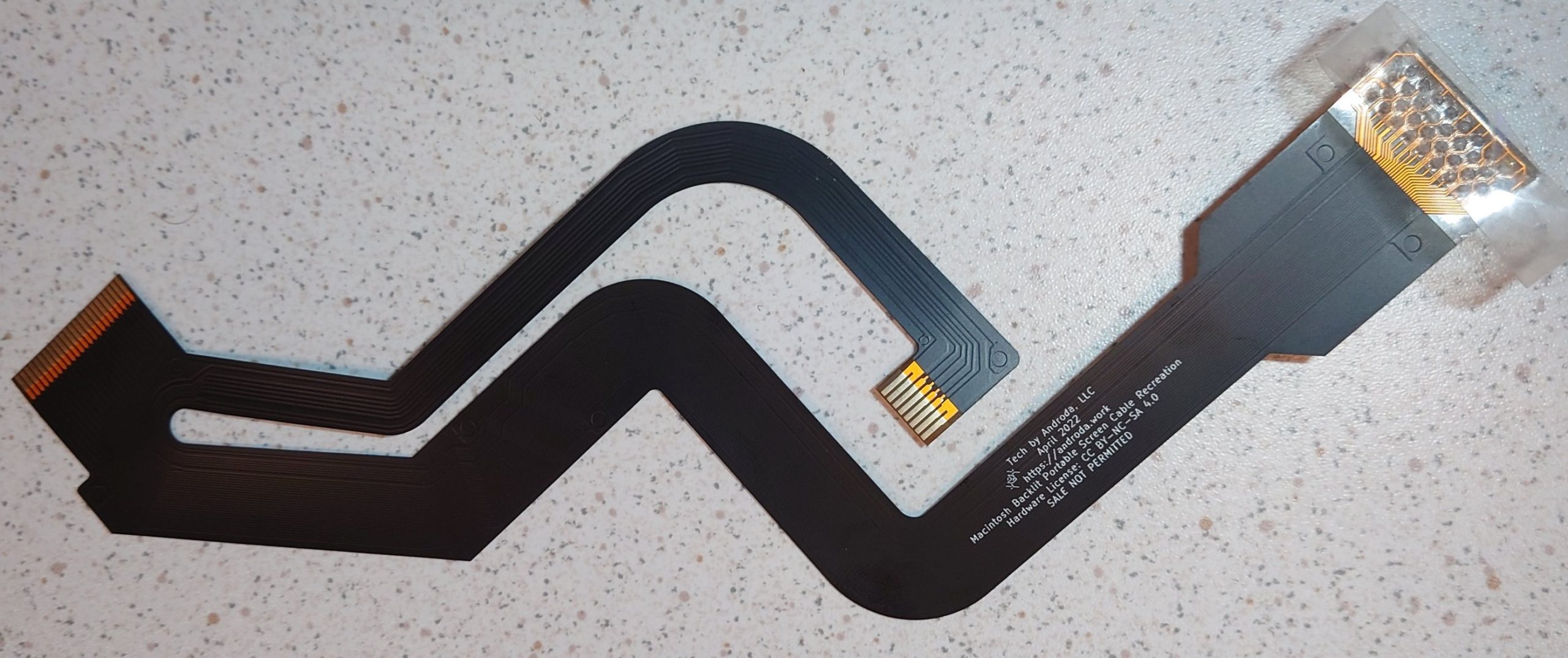 Macintosh Backlit Portable (M5126) Screen Flex Cable – Tech by Androda