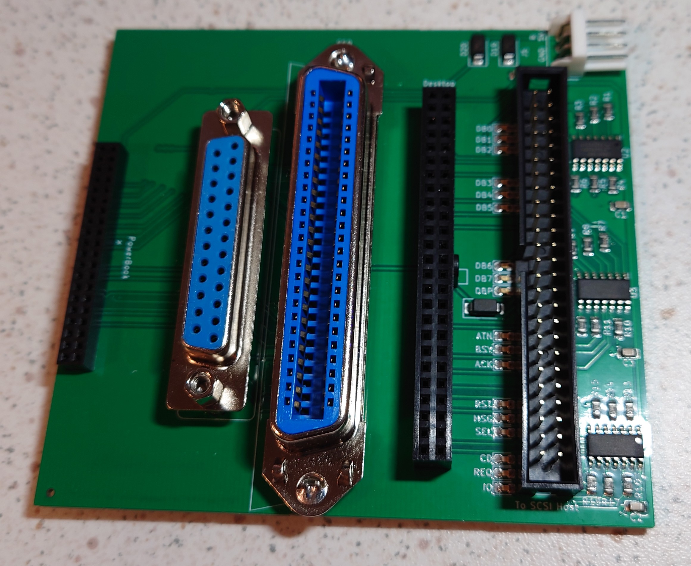 SCSI Adapter With Blinkenlights – Tech by Androda